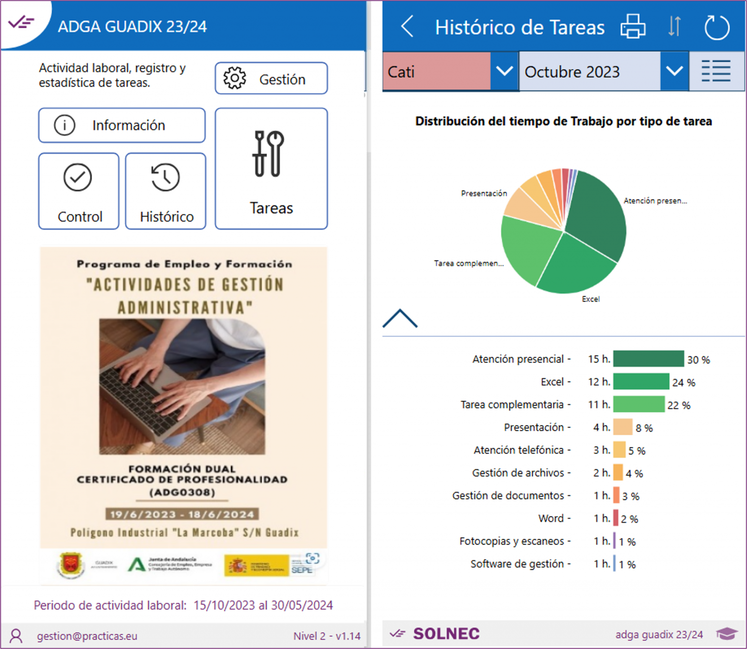 Buscador de Programas de Empleo y Formación 2024-2025 Andalucía – SOLNEC